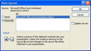 Automatic Updating of Excel Tables in PowerPoint Slides | Think Outside The Slide