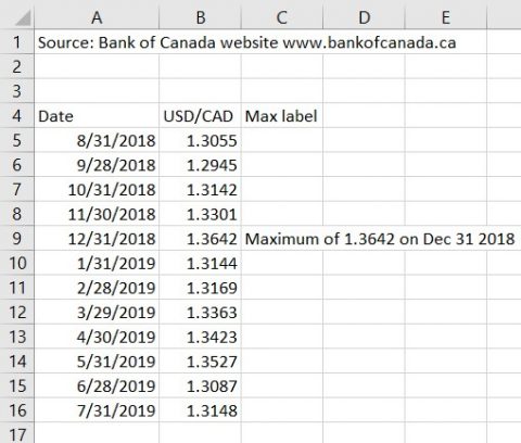 Using the CONCAT function to create custom data labels for an Excel ...