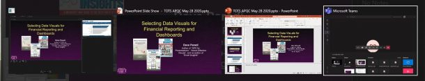 Presenter View in Teams (Windows, 1 screen) | Think Outside The Slide
