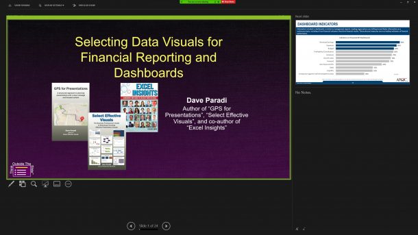Presenter View in Zoom (Windows, 1 screen) | Think Outside The Slide