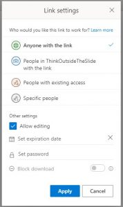 Collaborate with others using PowerPoint on the web in a virtual or ...