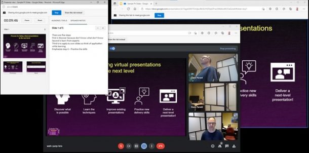Use Presenter View in Google Slides and see the meeting attendees in ...
