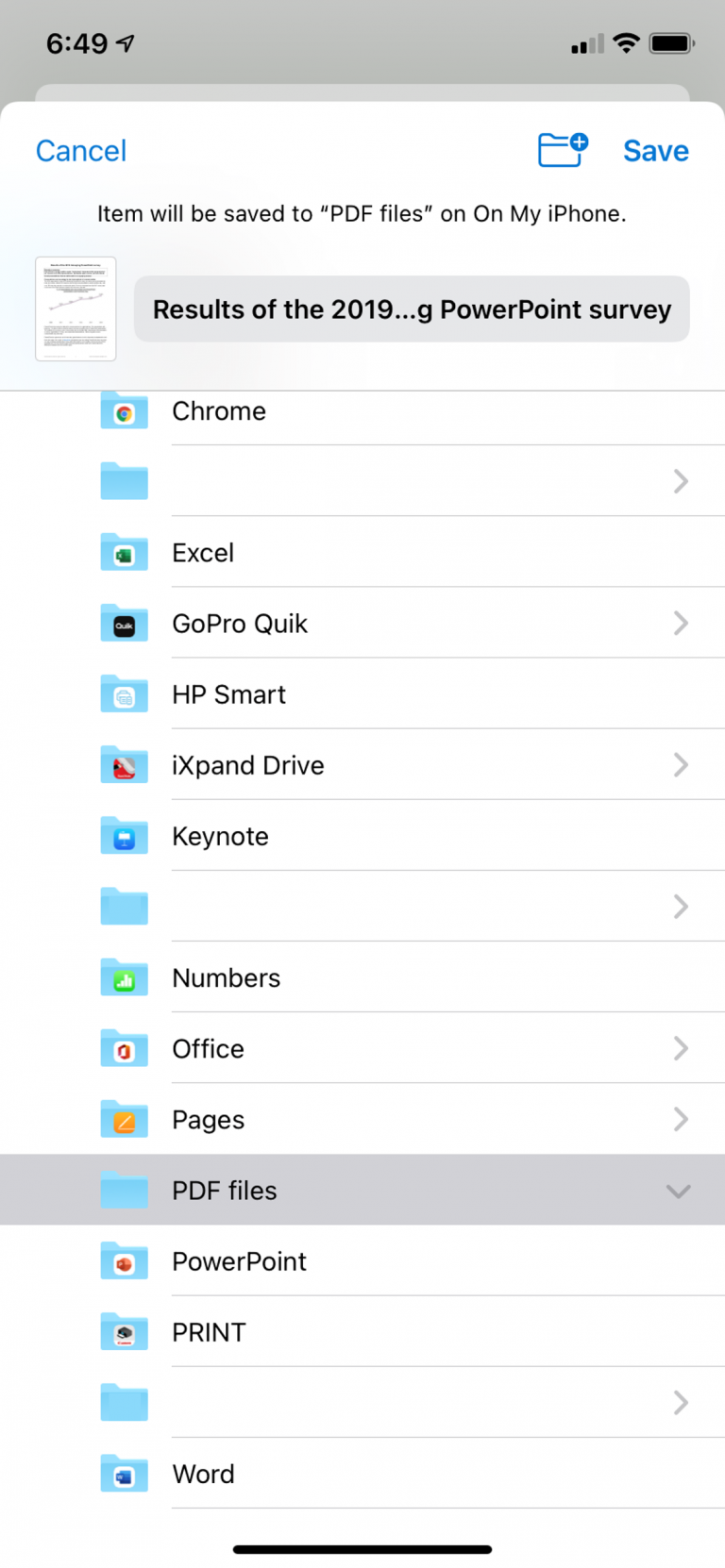Adding a PDF document to OneNote in iOS or iPadOS so you can take notes ...