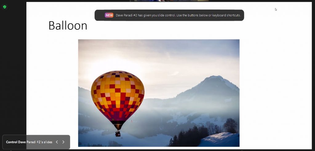 Zoom Slide Control for presentations: allow others to advance your ...