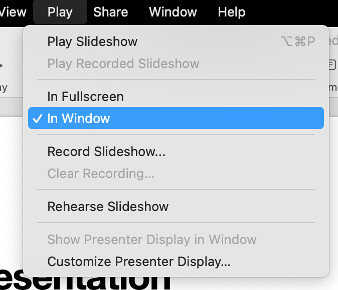 Share slides and see notes in Keynote Presenter View/Display with one ...