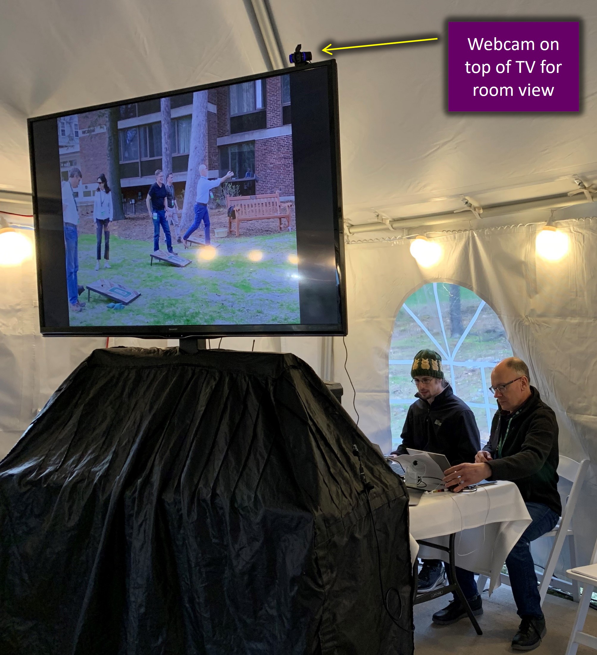 Hybrid Event Lesson 9: Have multiple cameras for views of the room and ...