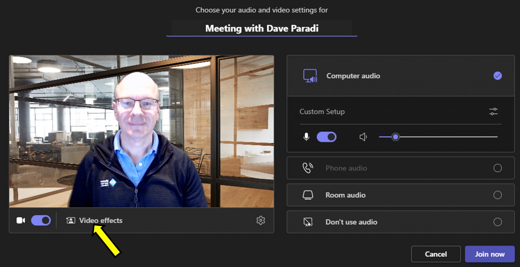 How to add a custom background for a Teams meeting November 2023 | Think Outside The Slide