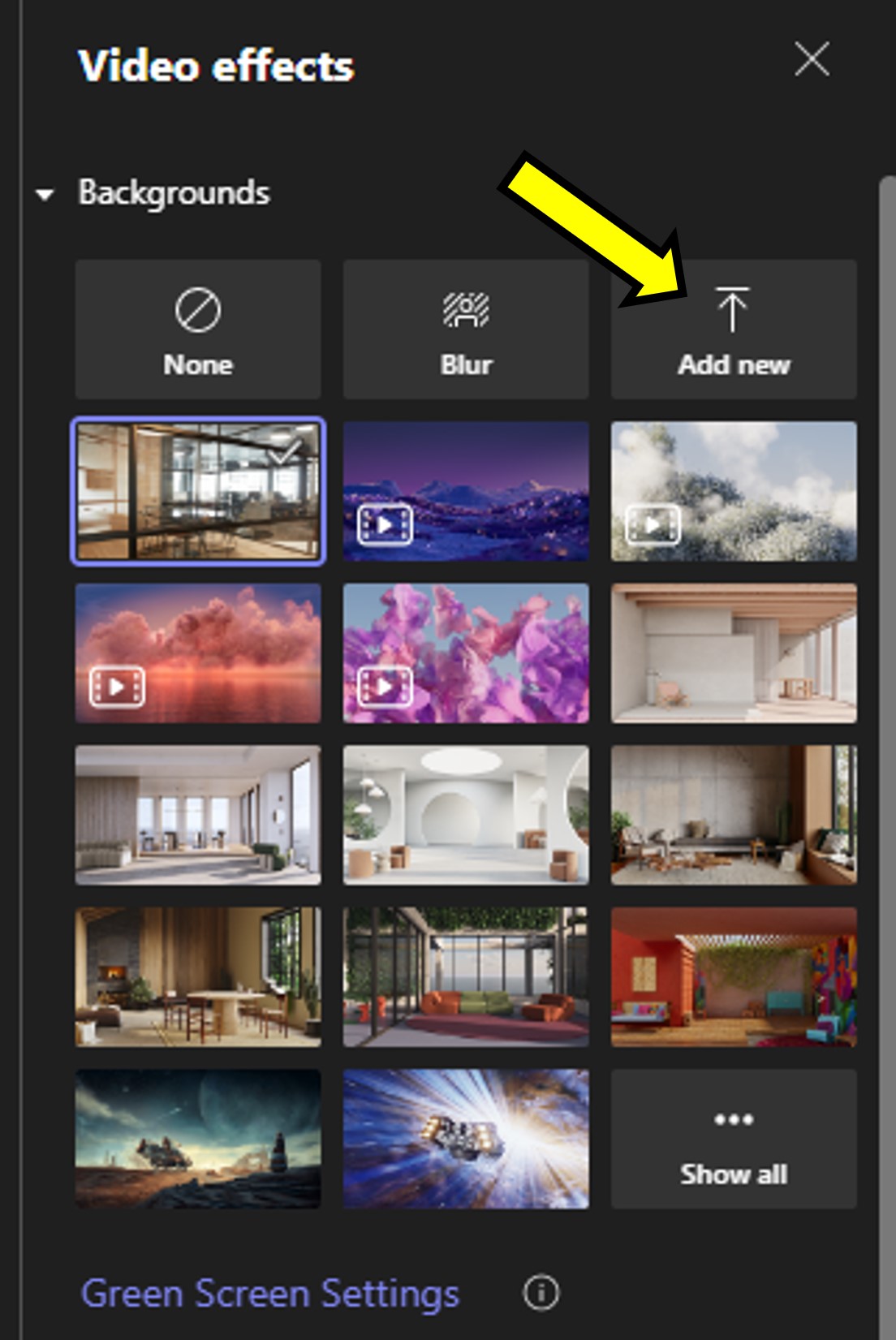 How to add a custom background for a Teams meeting November 2023 | Think Outside The Slide